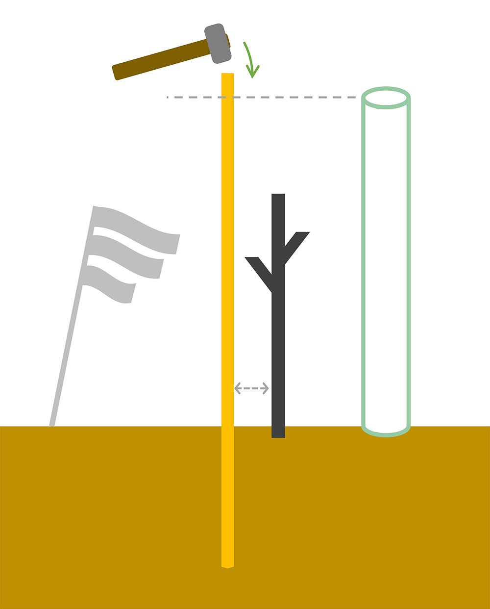 Tubex Vine Original | Tubex Viticulture | British Hardwood Tree Nursery