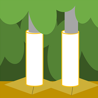 BioWool™ Weed Mats | British Hardwood Tree Nursery