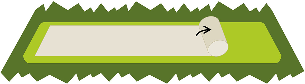 BioWool™ Weed Mat Rolls | British Hardwood Tree Nursery